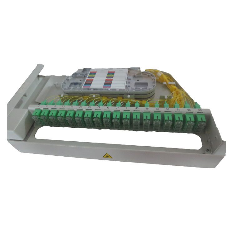 MOF72-1U 19inch swing out fiber optic patch panel - TELHUA